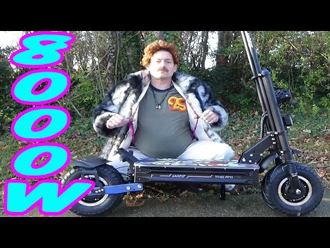Trottinette qui monte a 132km/h (laotie titan ti40 pro)