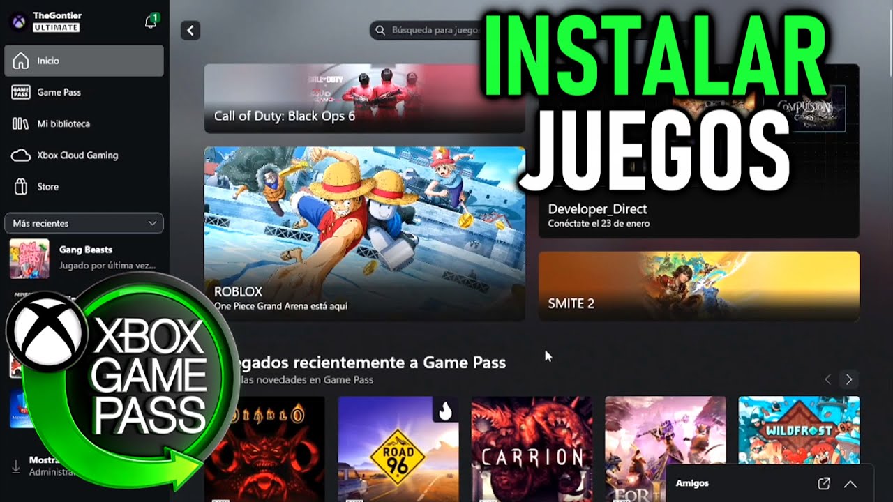 HOW TO INSTALL XBOX GAME PASS GAMES ON PC