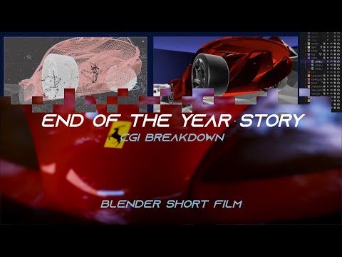 Car Animation | CGI Breakdown | Blender Short Film