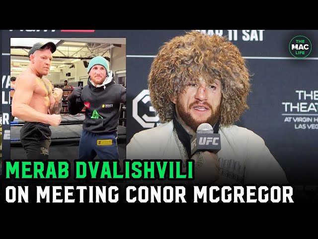 Merab Dvalishvili: When Merab Dvalishvili explained how Conor McGregor ...
