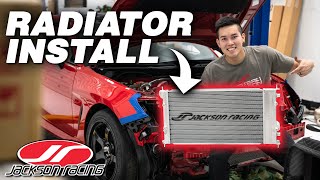 Jackson Racing 2022+ GR86/BRZ Track Engine Oil Cooler Kit, NA - 2022 ...