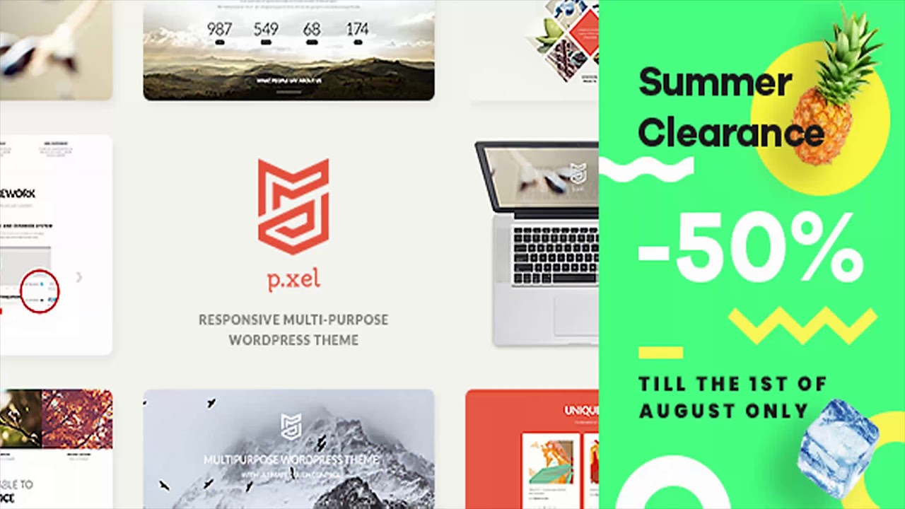 Pixel | Multipurpose WordPress Theme | Themeforest Website Templates and Themes