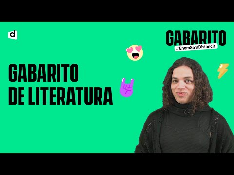 GABARITO ENEM 2021 - Literatura