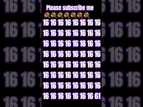 #gk #logical 16 ki bhid mai 61 ok dhundho please subscribe himanshuiqeyetest 🤔🤔🤔🤫🤔🤔👈🧐