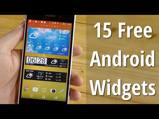 15 free Android widgets you must have - PhoneArena