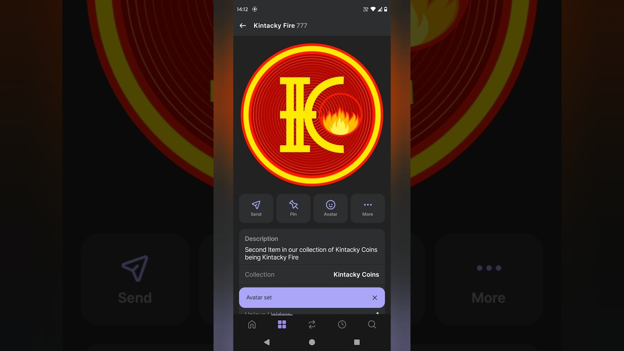 NFT as an Avatar picture #nft #nfts #digitalart #phantom #collection #collectibles #crypto #opensea