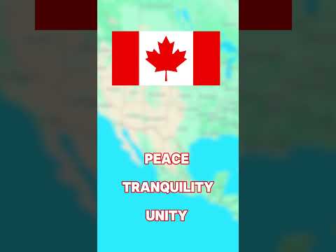 The meaning and history of the Canadian flag #flags #canada #explore #northamerica