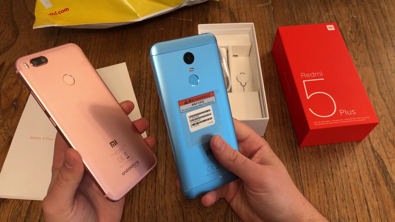 Xiaomi Redmi 5 Plus / Note 5 Unboxing and First Impressions | English