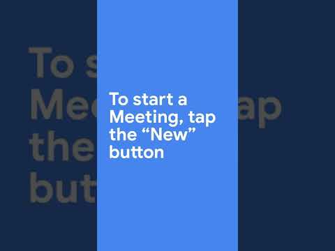 Learn to create or join instant meetings in Google Meet