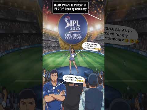 Disha Patani ๐๐๐ - IPL 2025 Opening Ceremony - #cricketmemeshots #ipl2025 #ipl2025update