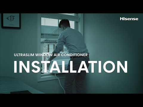 Hisense Window Air Conditioner | UltraSlim Installation