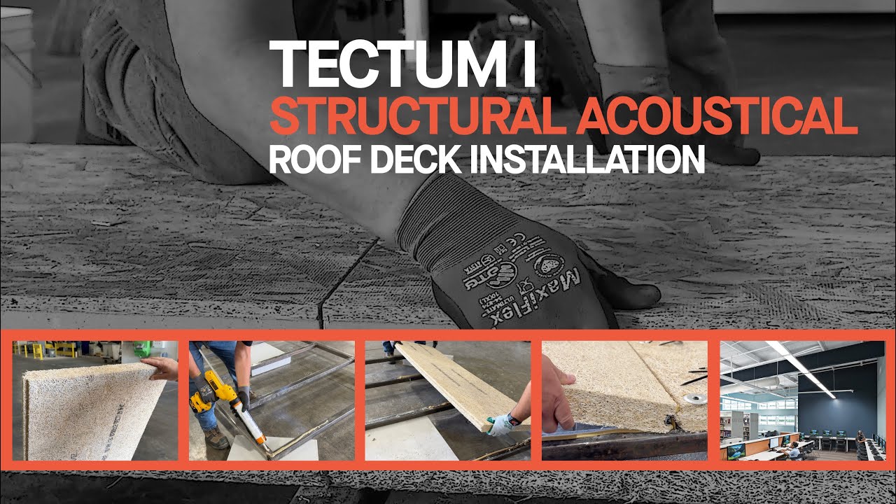 TECTUM I Structural Acoustical Roof Deck  | Armstrong World Industries