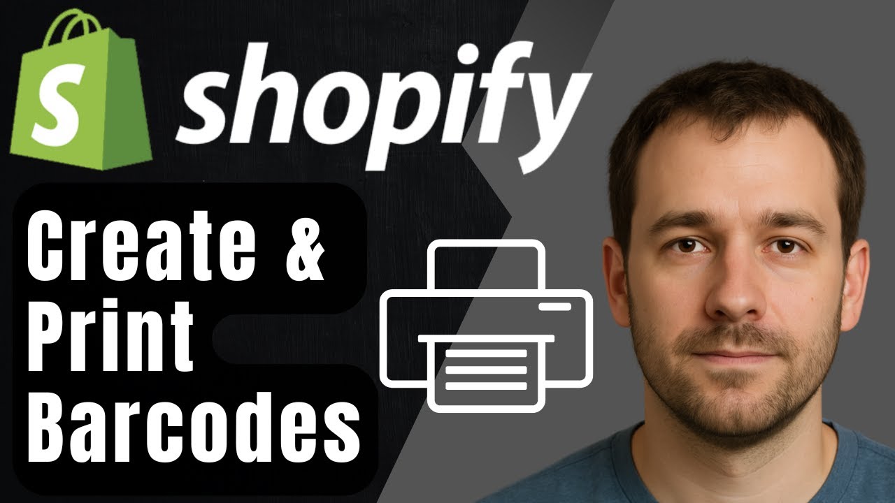How to Create and Print Barcode Labels in Shopify (Shopify Help Center 2025 Tutorial)