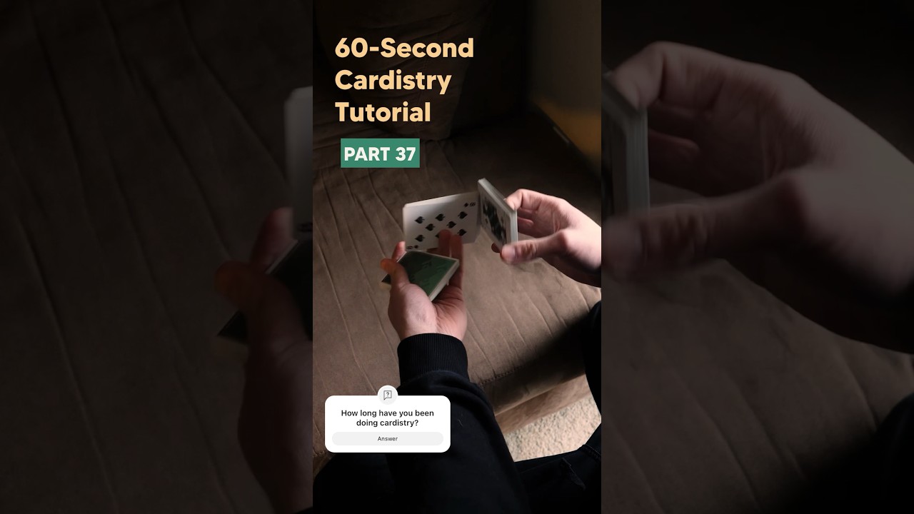 Beginner Cardistry Tutorial — Part 37 #cardistry #magic #tutorial #howto #shuffle #tricks #hobby