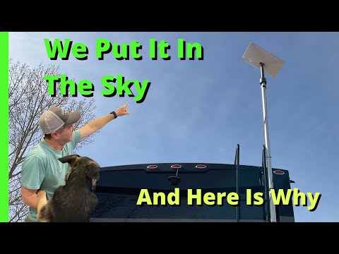 Our new Starlink Mount for our RV.