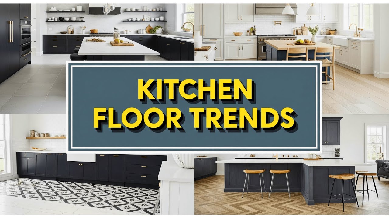 Latest Kitchen Flooring Trends 2025 | Tiles, Wood, and More