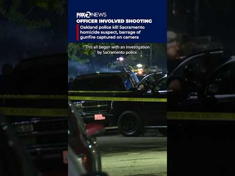 A person suspected of a homicide in Sacramento was fatally shot by police in Oakland: officials