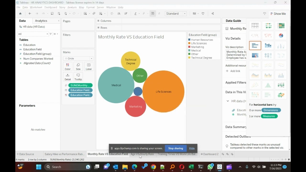 Data Visualization Assignment 1 - Tableau