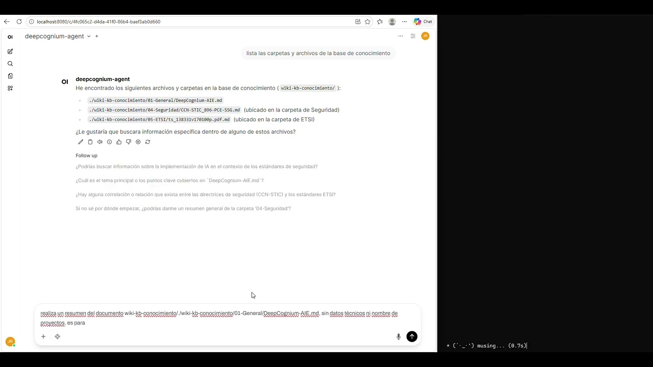 DeepCognium: Advanced Autonomous Agent (AAA)