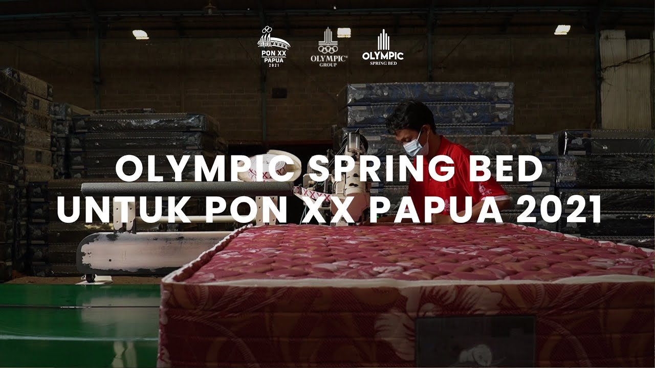 Kontribusi untuk Para Atlet | Olympic Spring Bed Kasur Busa X PON Papua XX 2021