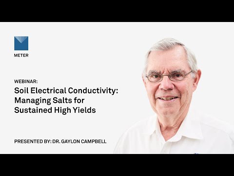 Webinar—Soil electrical conductivity: Managing salts for sustained high yields