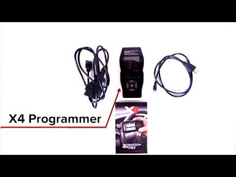 What's in the box of the SCT X4 Performance Programmer