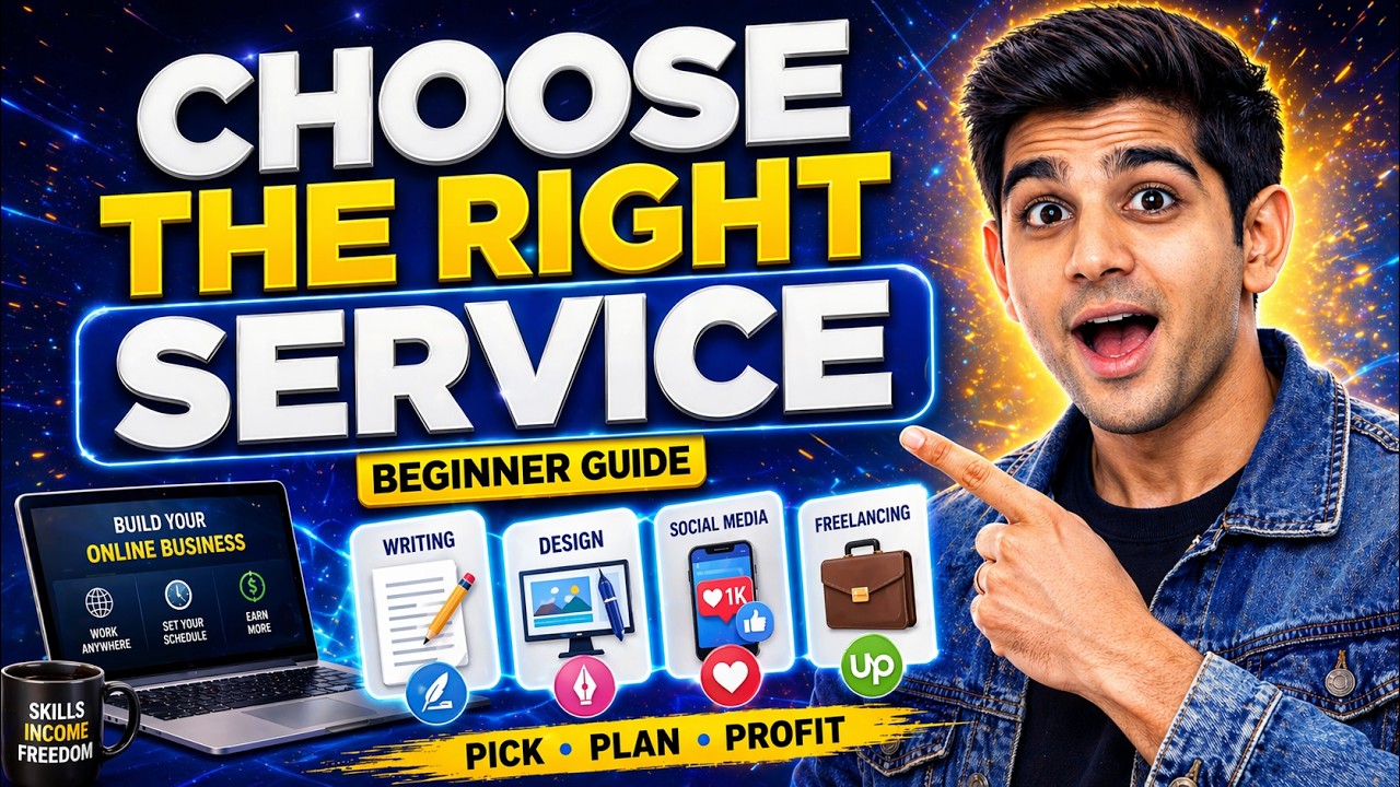 How to Choose the Right Service to Sell Online as a Beginner