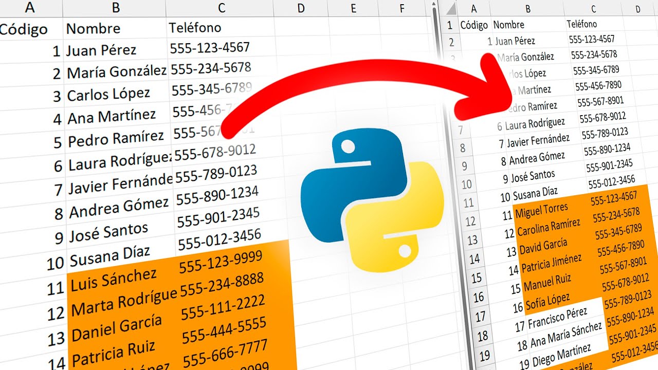 🐍 Aprende a comparar documentos de Excel con Python 🐍