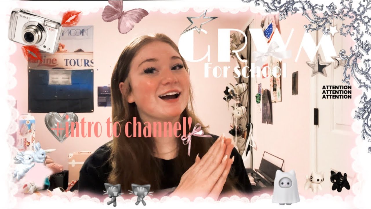 First video! GRWM+INTRODUCTION!