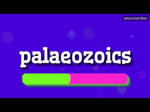 PALAEOZOICS - HOW TO PRONOUNCE IT!?