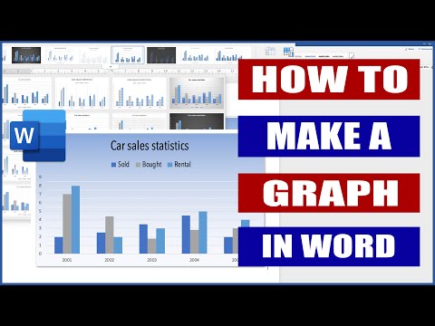 How to make a Graph in Word | Microsoft Word Tutorials