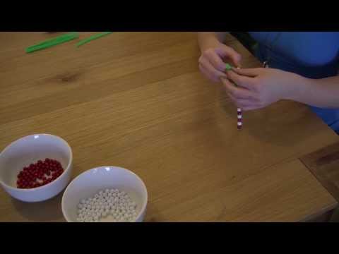 How to: make candy cane Christmas decorations