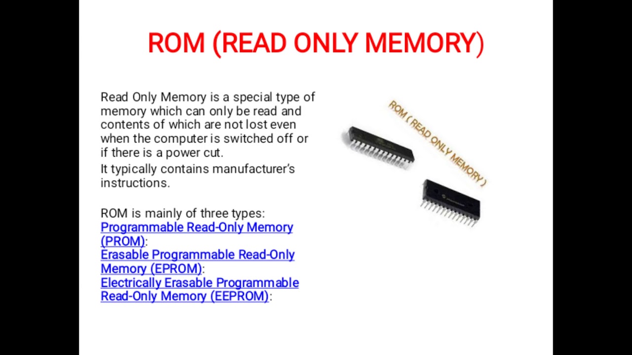 Memory Unit | ICT | SS3 | 3rd Term