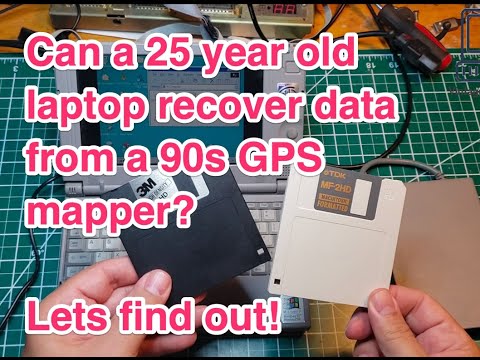 Using a 25 year old Laptop to Recover Data from an old PCMCIA Memory Card