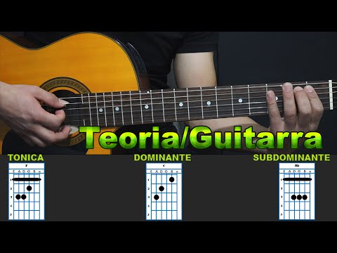 Tonica/Dominante/Subdominante - Tutorial de guitarra para PRINCIPIANTES FACIL (HD)