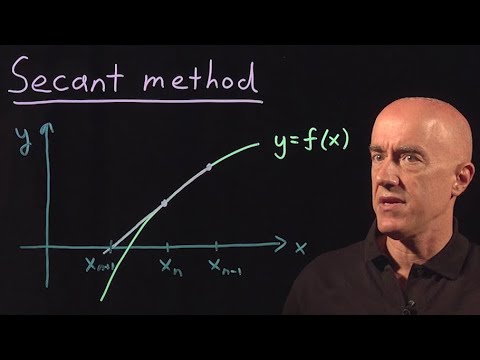 Secant Method | Lecture 15 | Numerical Methods for Engineers