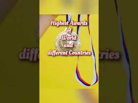 Nobel prize and highest military awards of USA,UK,and Pakistan