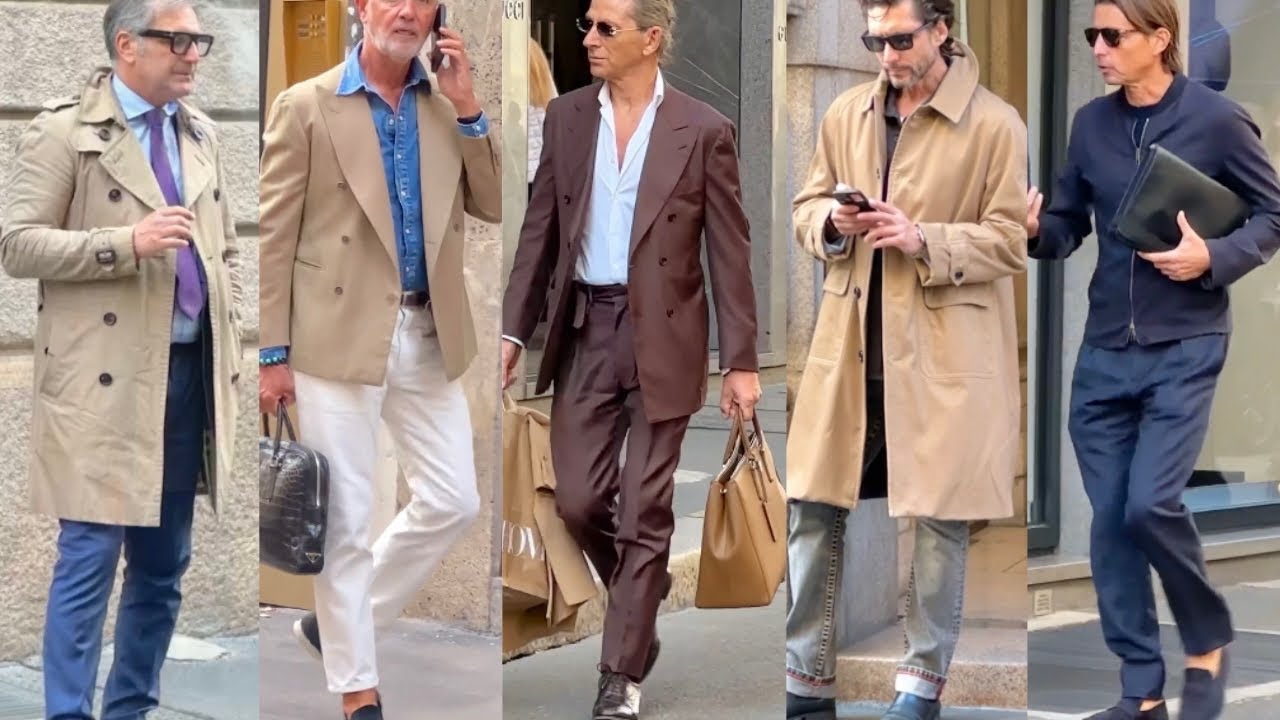 Shop Men's Clothing in Italy 🇮🇹 Milan Fall 2025 Men's Street Fashion & Autumn Men's Wardrobe #gq