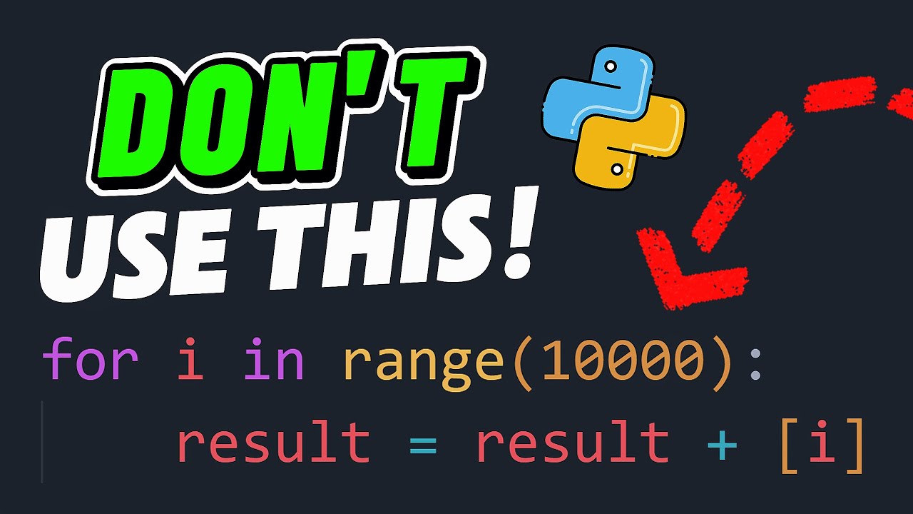 Write Faster Python Code with These 3 Simple Fixes!