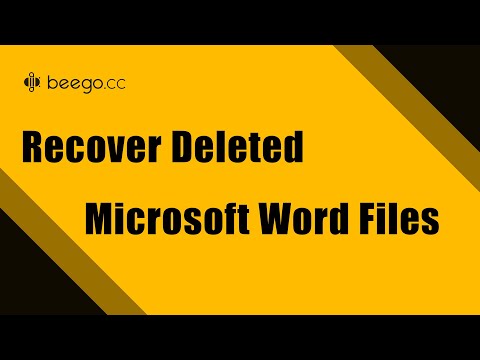 How to Recover Deleted Word Files from Emptied Trash on Mac?