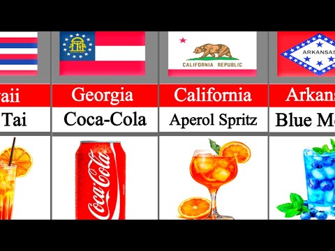 The Most Popular Drink in Every U.S. State โ #1 Will Shock You!