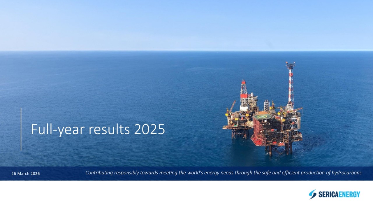 SERICA ENERGY PLC - 2025 full-year results