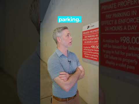 parking here costs $10 per hour!!! #shorts #realestate #parking