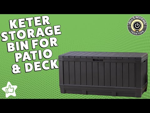 Keter Kentwood Resin Deck Box Review | Best Outdoor Storage for Patio & Garden 2025!