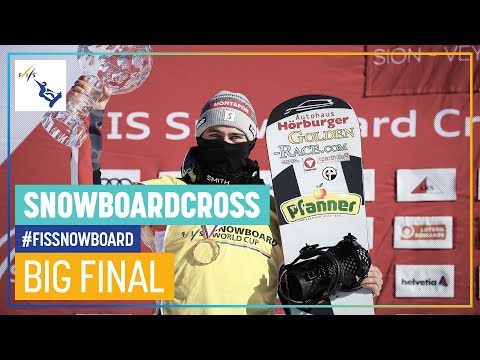 Third straight crystal globe for Haemmerle | Men's SBX | Veysonnaz | FIS Snowboard
