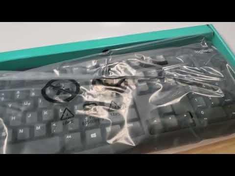 Dependable Logitec WIRED keyboard. Just Works!