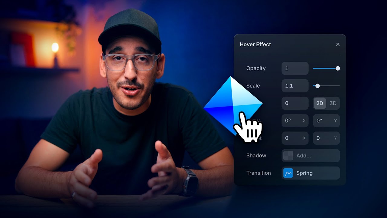 Using Hover and Press Effects in Framer (Animation Lesson 2)
