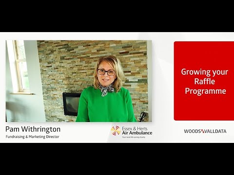Pam Withrington, Essex & Herts Air Ambulance - Growing your Raffle Programme