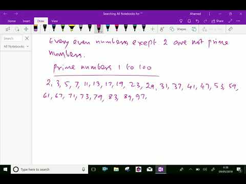 Pre algebra ) - : - ( Prime numbers and Composite numbers ) - 25.
