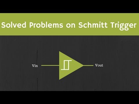Solved Examples on Schmitt Trigger and Comparator Video Lecture - Crash Course (English) for ...